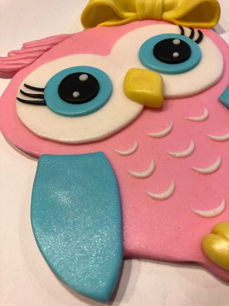 Owl Baby Shower/birthday Cake Topper | Etsy