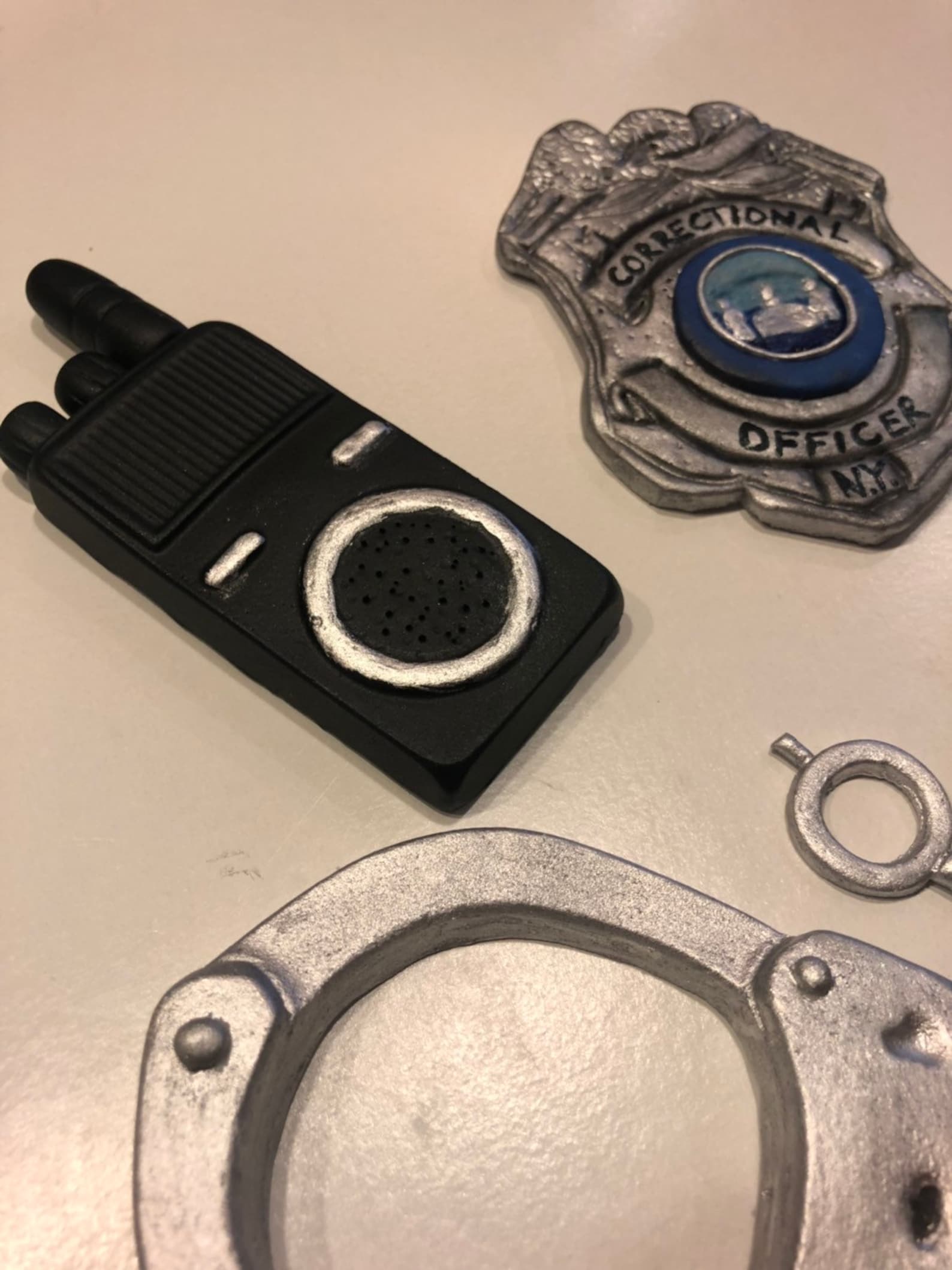 Police or Correctional Officer Cake Topper Set - Etsy