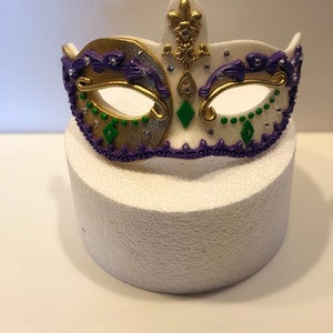 Masquerade Mask Cake Topper - Etsy