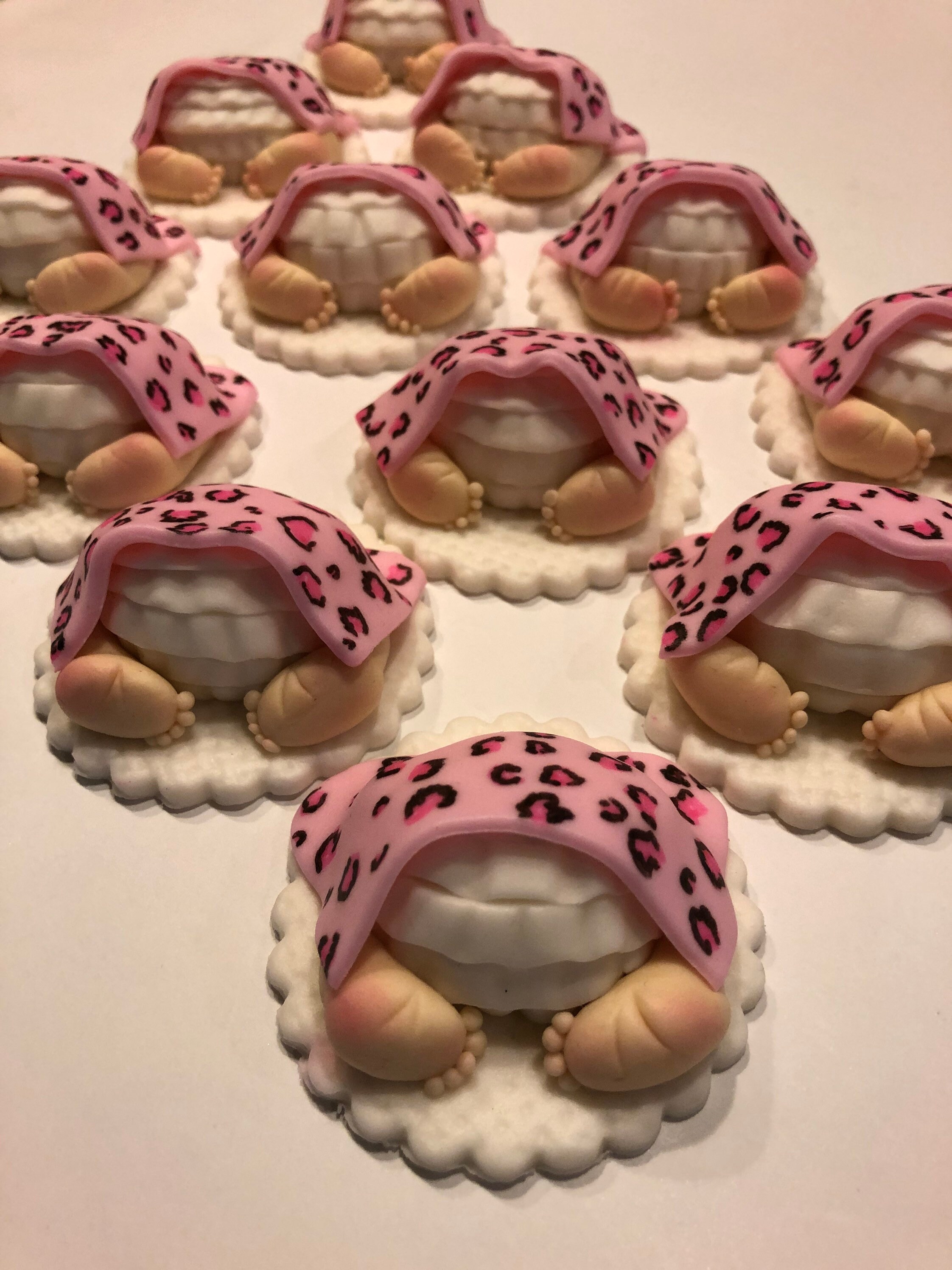 Baby Shower-baby Bottom Cupcake Toppers - Etsy