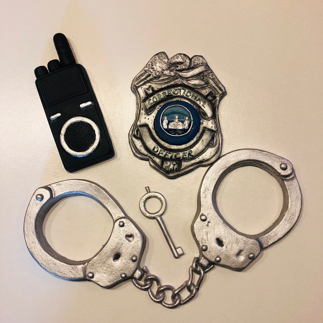 Police or Correctional Officer Cake Topper Set - Etsy