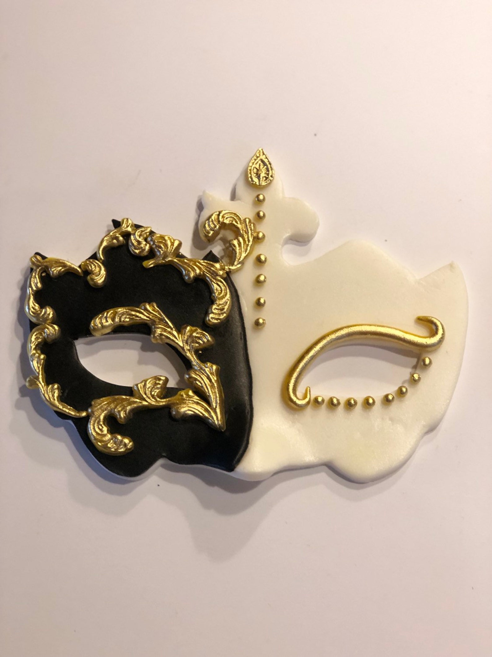 Masquerade Mask Cake Topper - Etsy