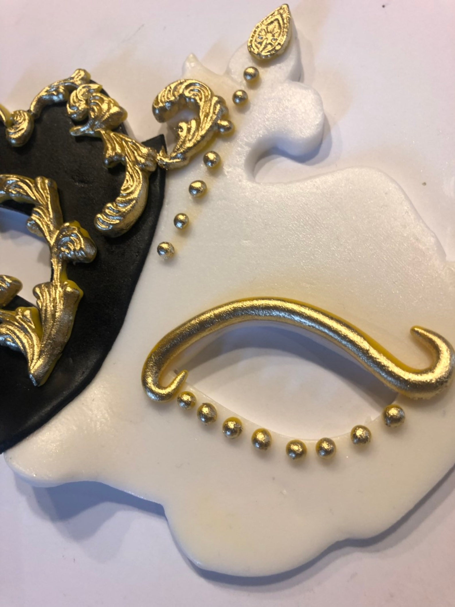 Masquerade Mask Cake Topper - Etsy