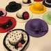 Fancy Hat Cupcake Toppers - Etsy