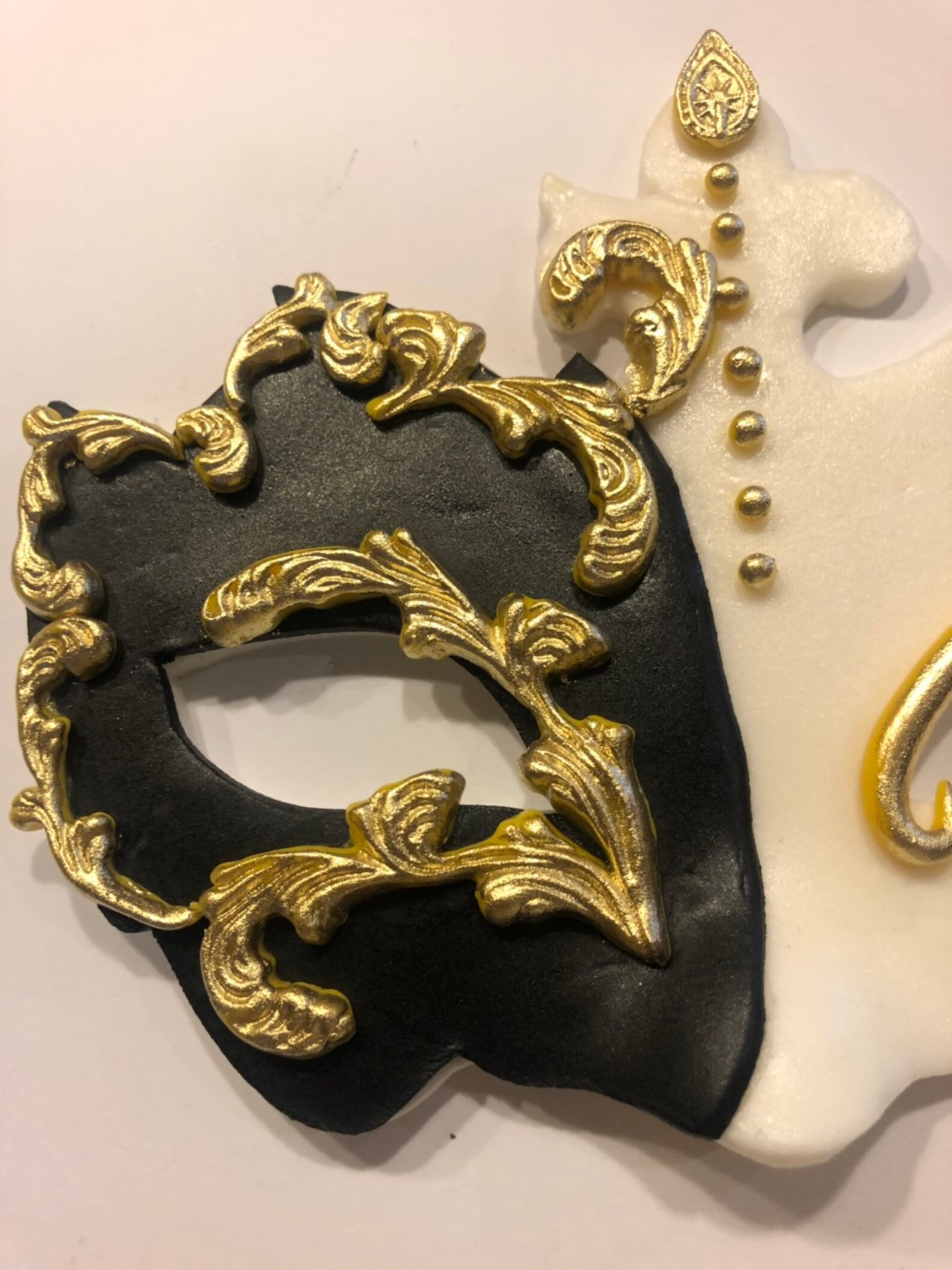 Masquerade Mask Cake Topper - Etsy