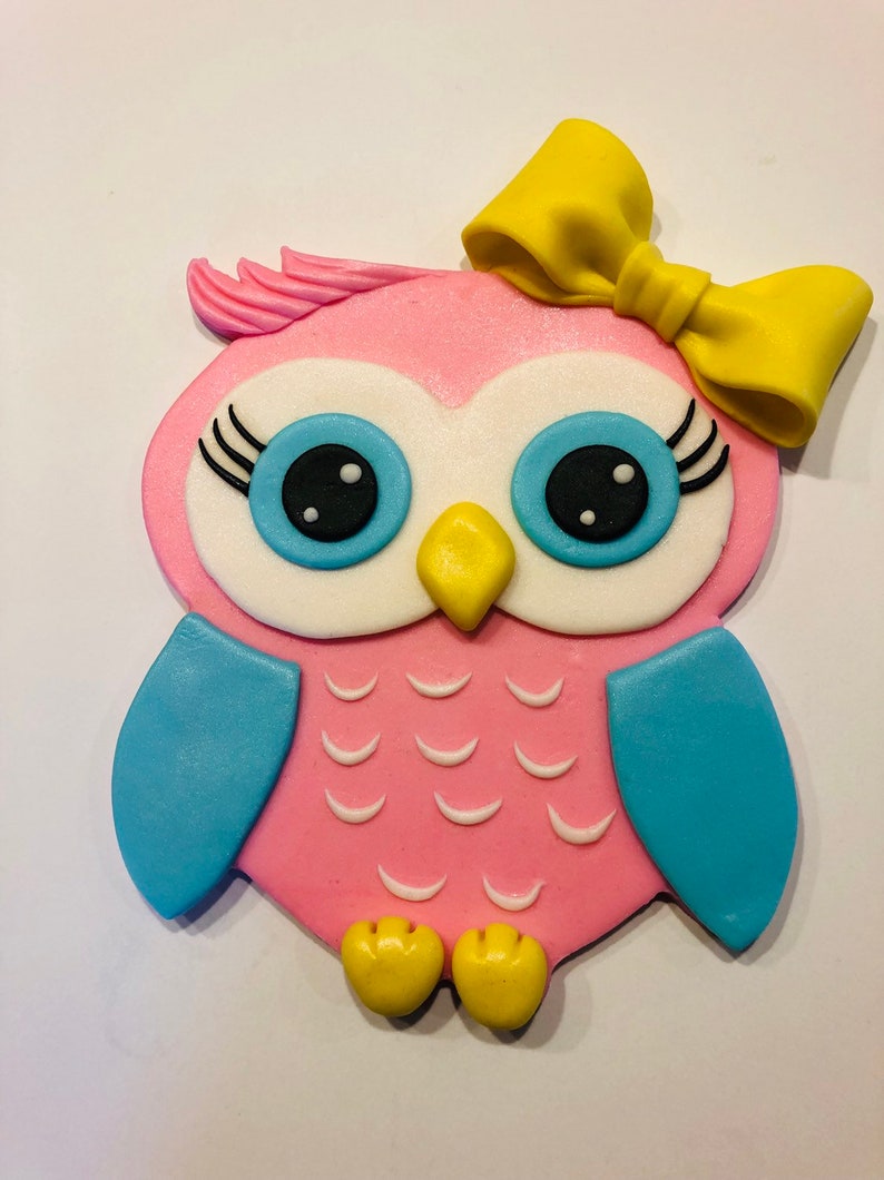 Owl Baby Shower/birthday Cake Topper | Etsy