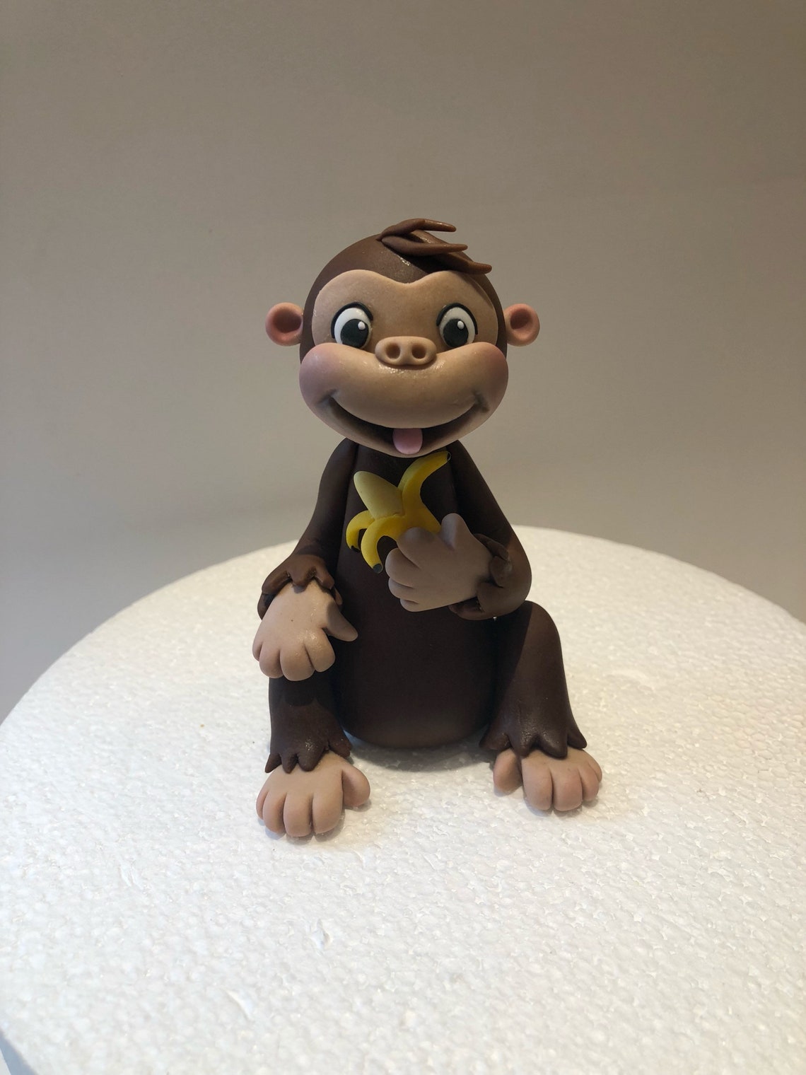 Monkey Cake Topper - Etsy