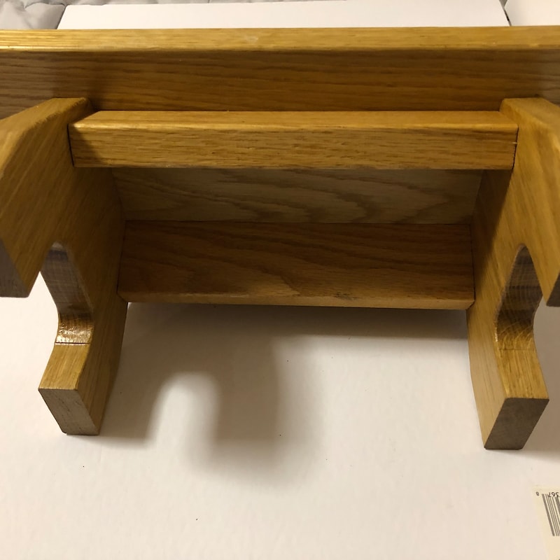 Oak Footstool - Etsy