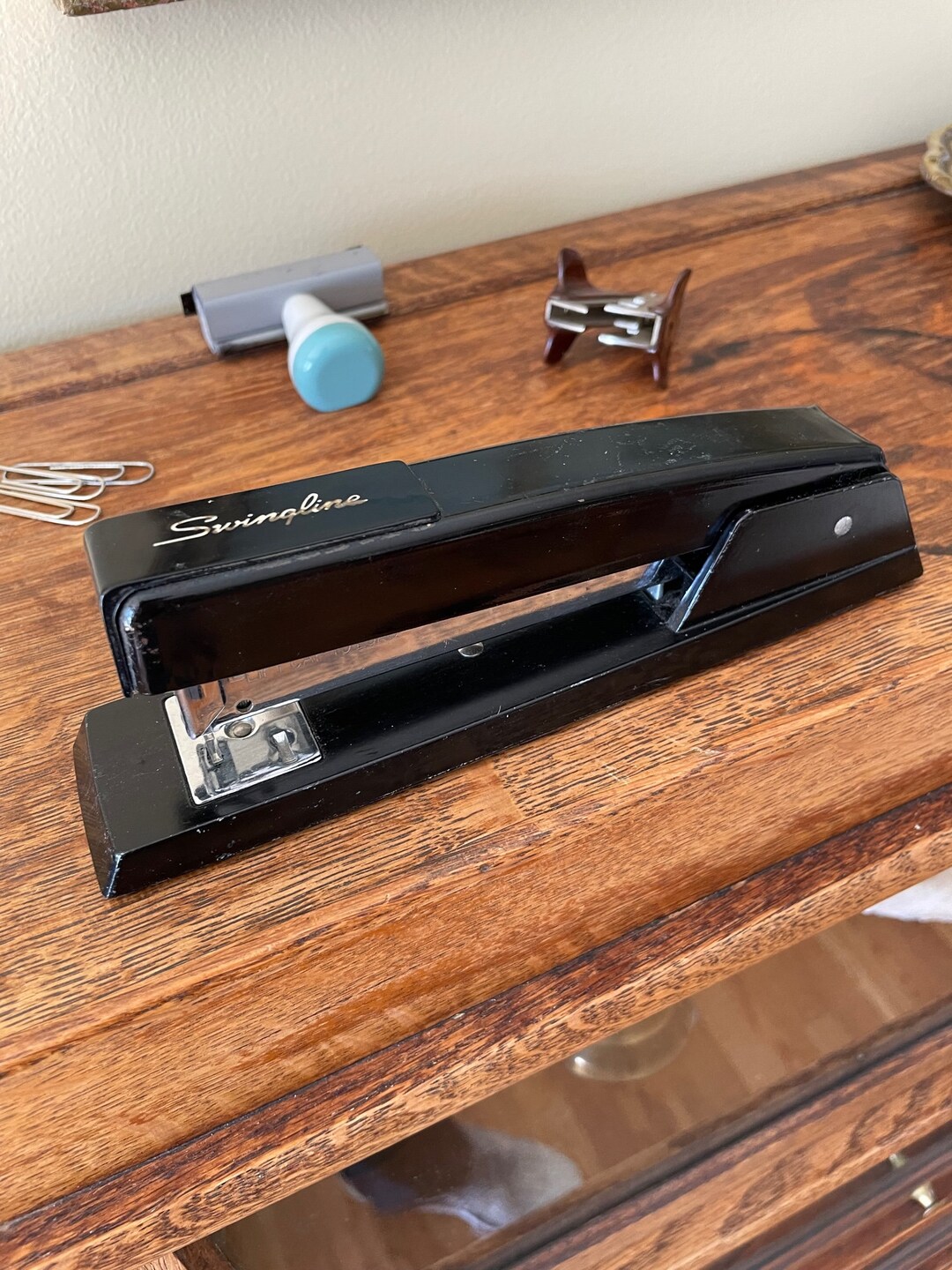 Vintage 7.75 Long Swingline Metal Stapler 94-91, Vintage Office Decor ...