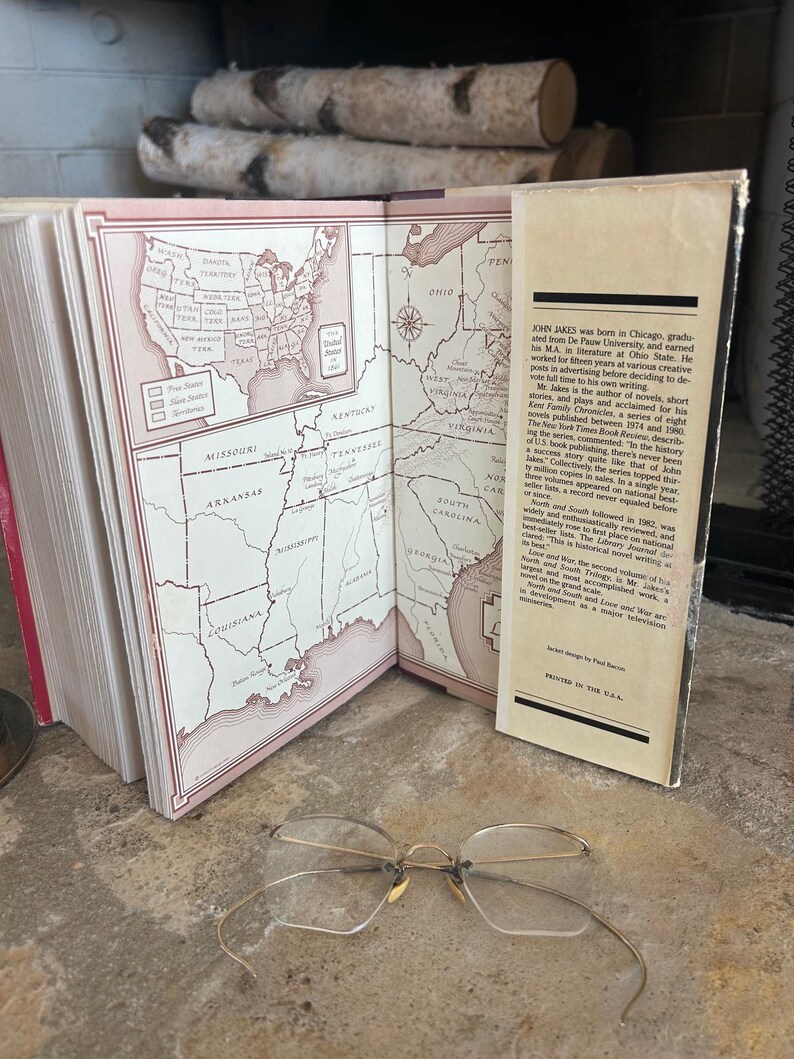 Love and War, Historical Fiction Novel by John Jakes, 1984, First ...