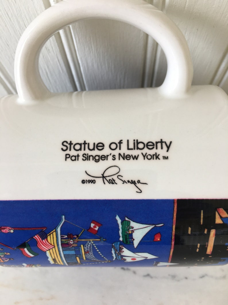 Vintage 1990 Pat Singer's New York Statue of Liberty | Etsy