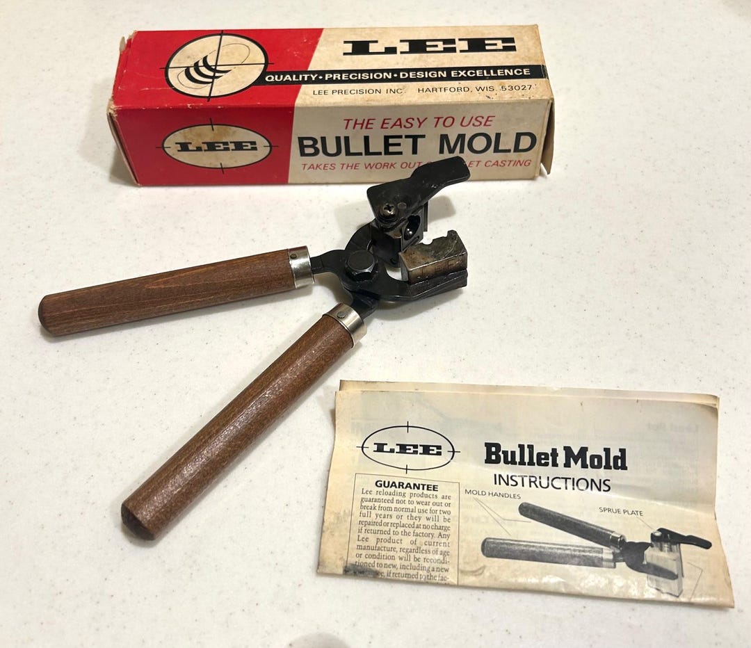 Vintage LEE Bullet Mold, LEE PRECISION Inc., Bullet Casting, in Box ...