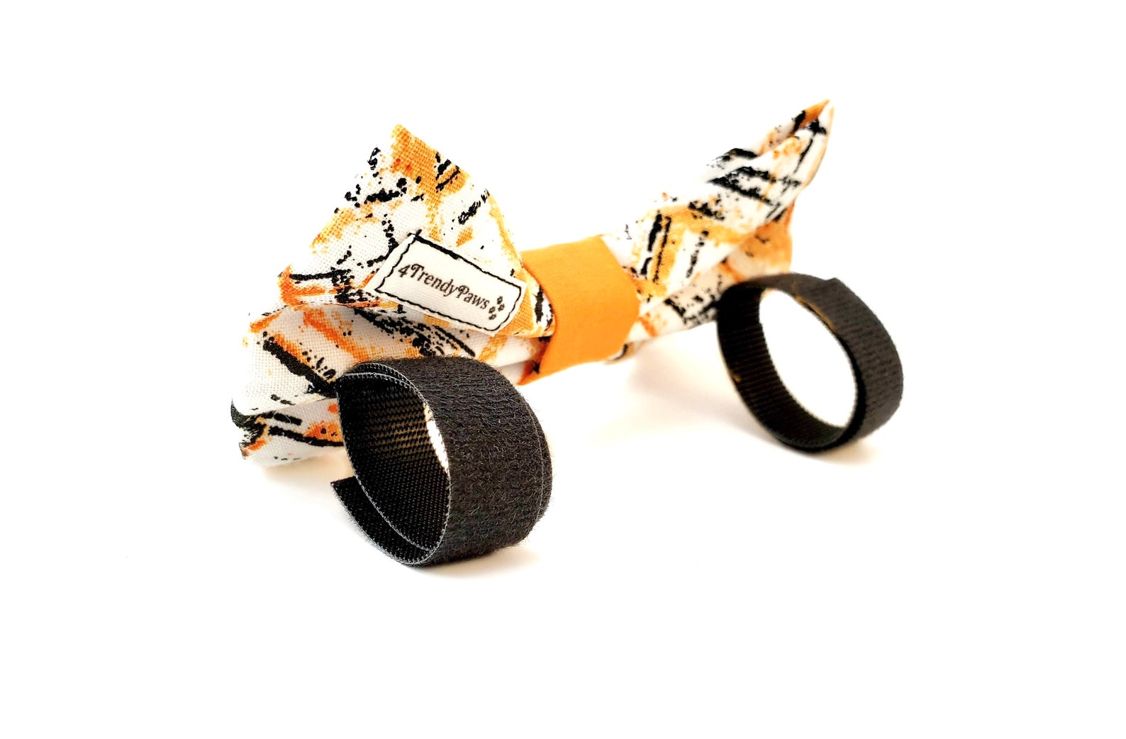 Fall Spray Paint Dog Bow Halloween Dog Bow Holiday Dog Bow | Etsy