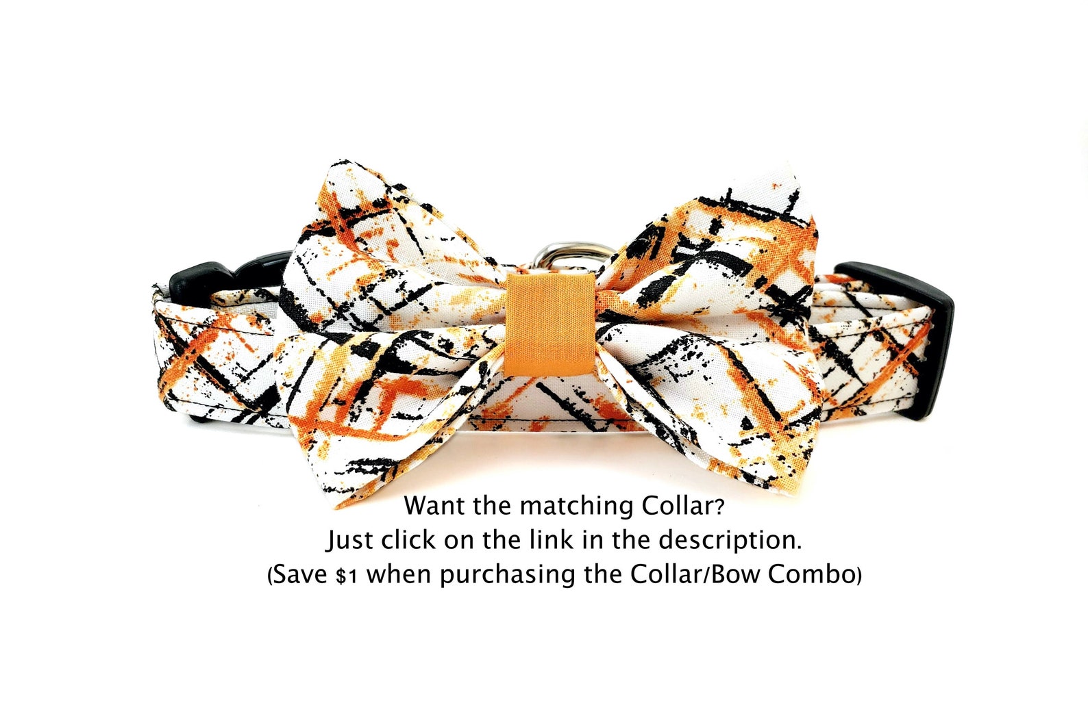 Fall Spray Paint Dog Bow Halloween Dog Bow Holiday Dog Bow - Etsy