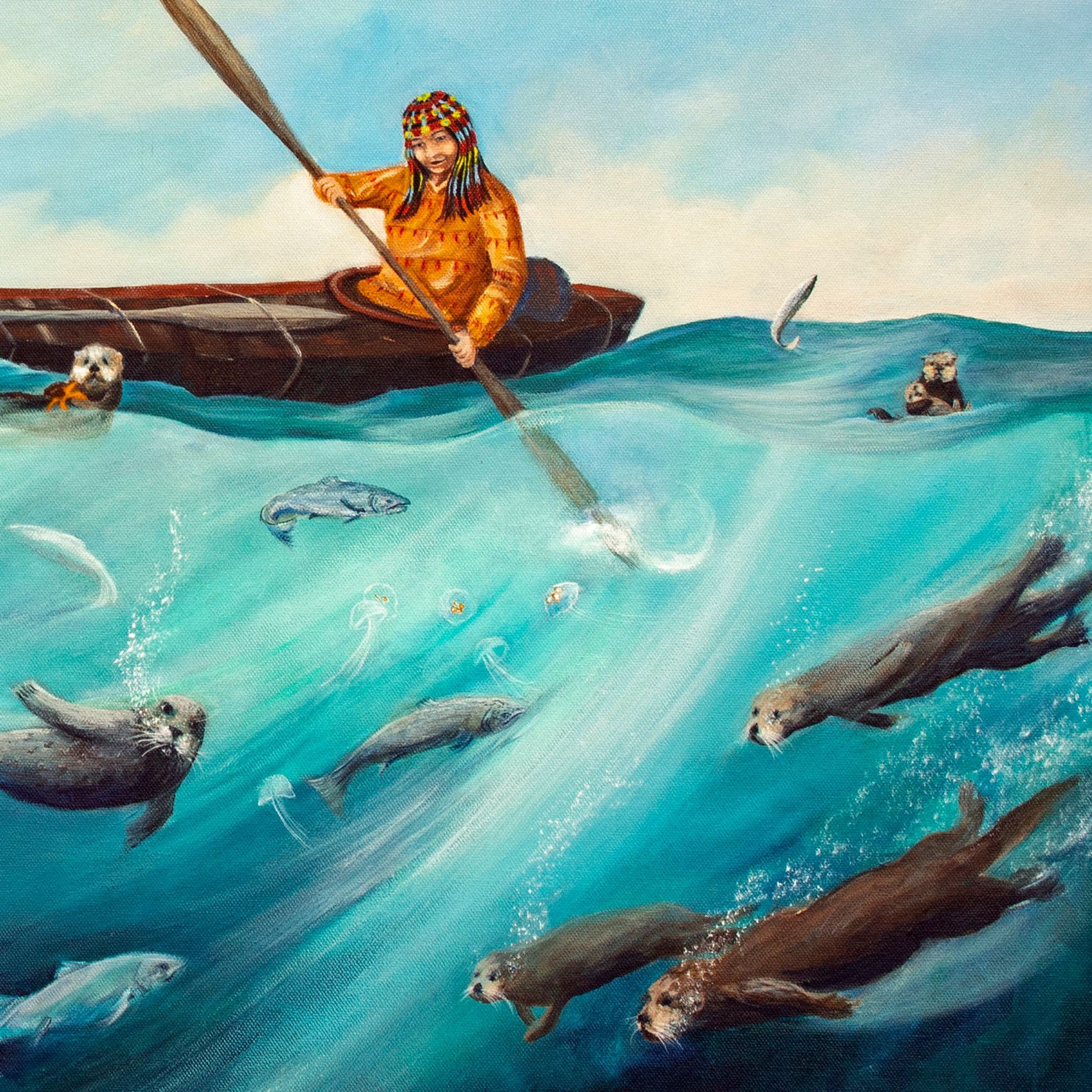 Alaska Native Art, Native American Prints, Aleut Art, Alutiiq Art ...