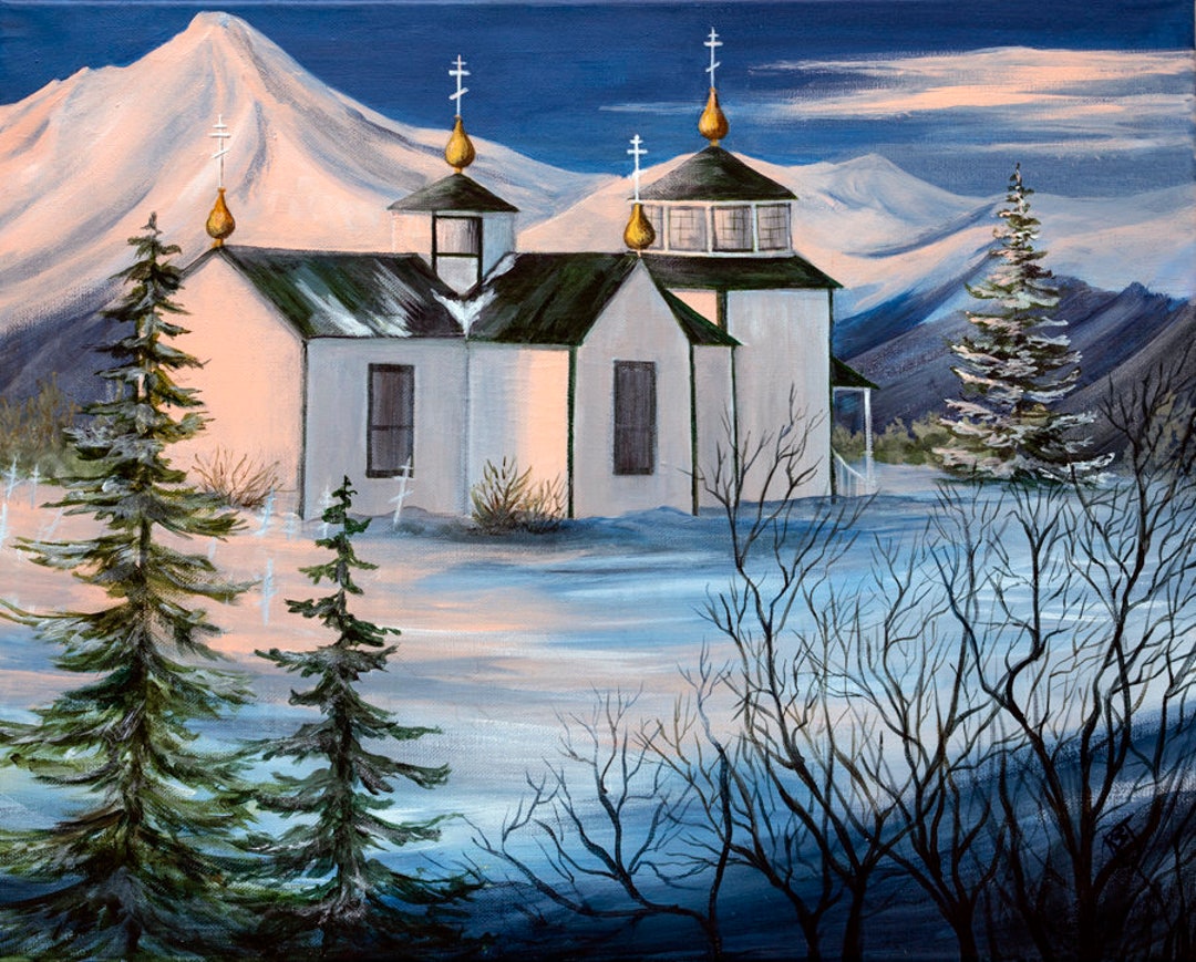 Alaska Painting, Kenai Peninsula Art, Alaska Art, Alaska Native Artist ...