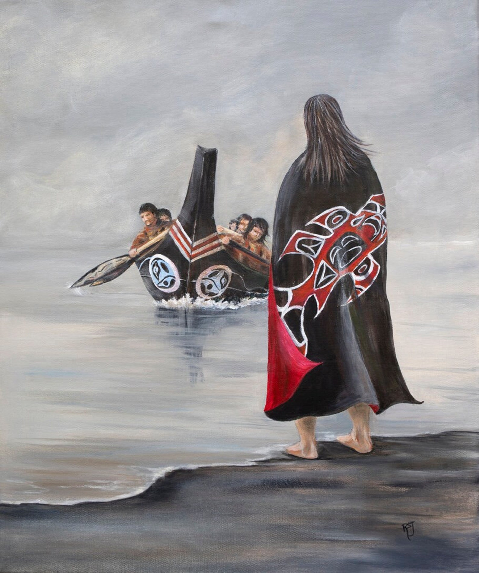 PNW Native, Makah Art, Native American Art, Pacific Northwest Indian ...