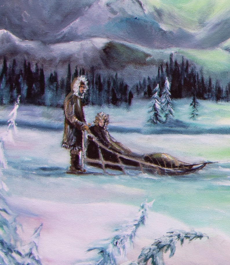 Northern Lights, Aurora Borealis, Mt Denali, Mt Mckinley, the Arctic ...