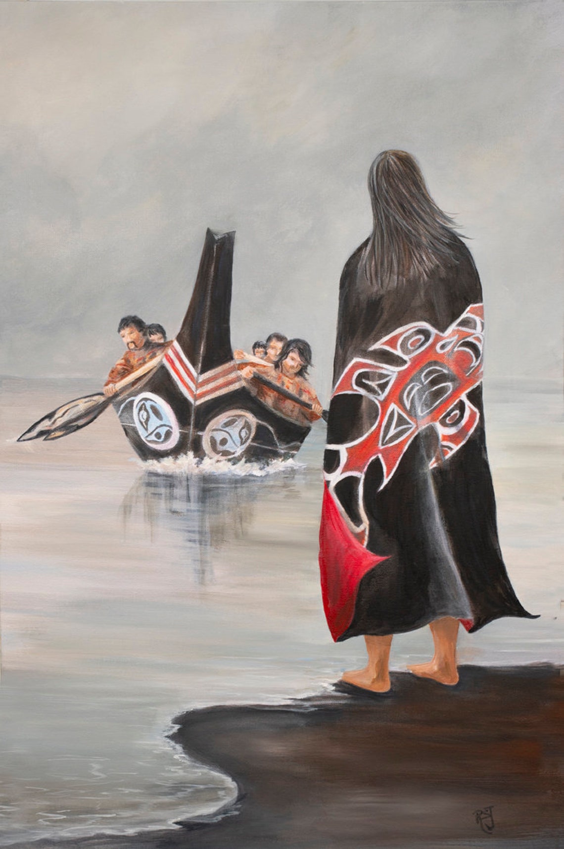 PNW Native, Makah Art, Native American Art, Pacific Northwest Indian ...