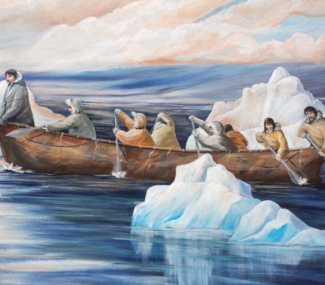 Alaskan Native Paintings, Yupik Art, Inupiat Painting, Native American ...