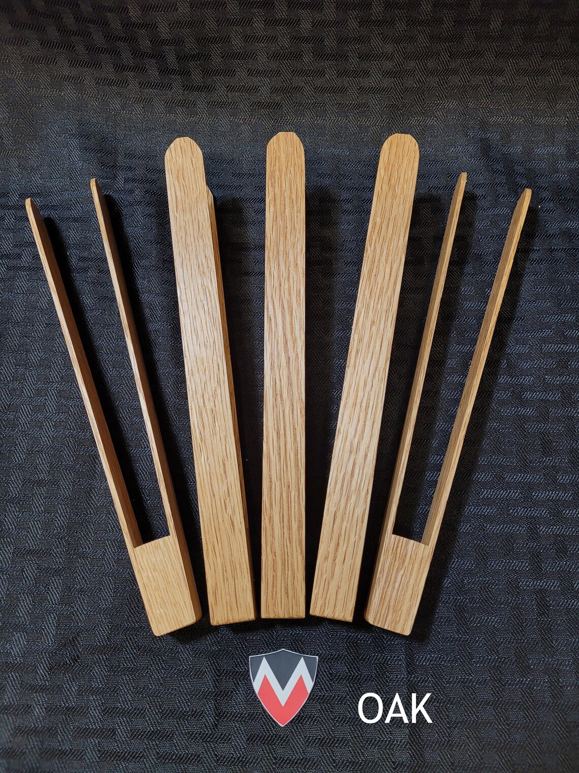 One Wood Toaster Tongs / Wood Tongs / Wood Kitchen Tongs / - Etsy