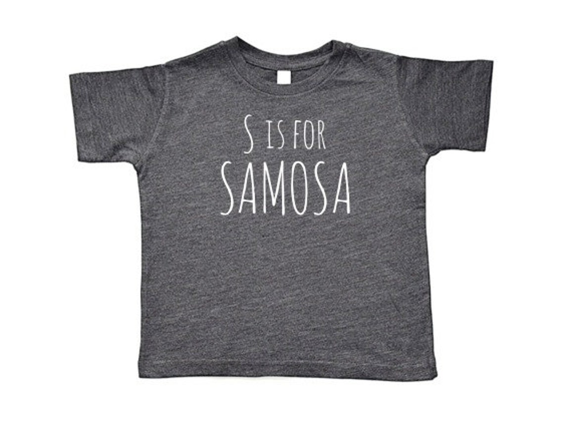 S is for Samosa/p is for Pau Bhaji /B is for Biryani/ K is for Khichdi ...