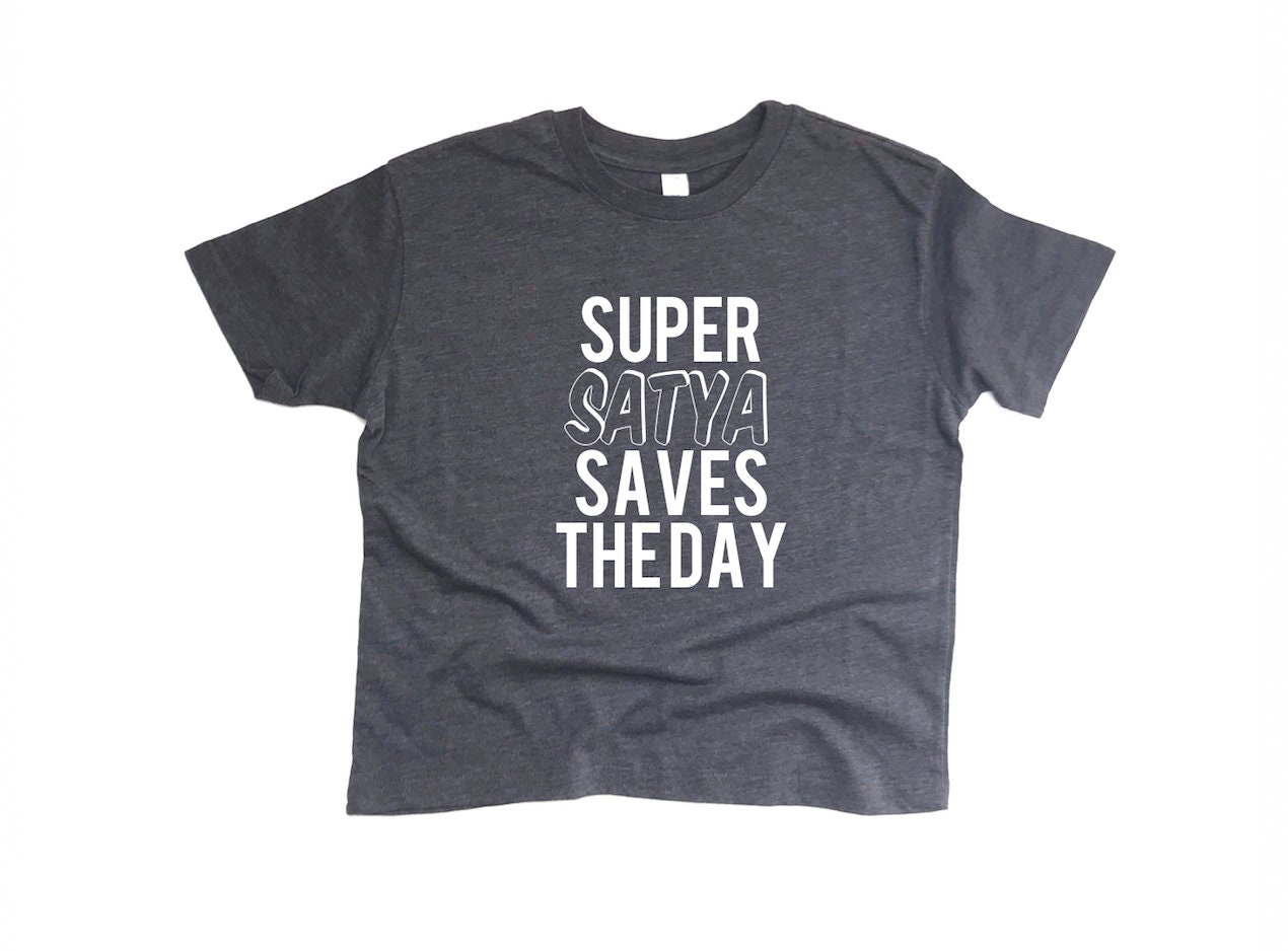 Custom Superhero Saves the Day Toddler Short-sleeve & - Etsy Singapore