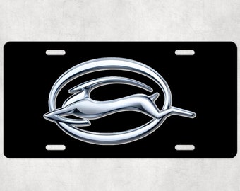 3d Chevy Impala Mirror Logo Front License Plate - Etsy
