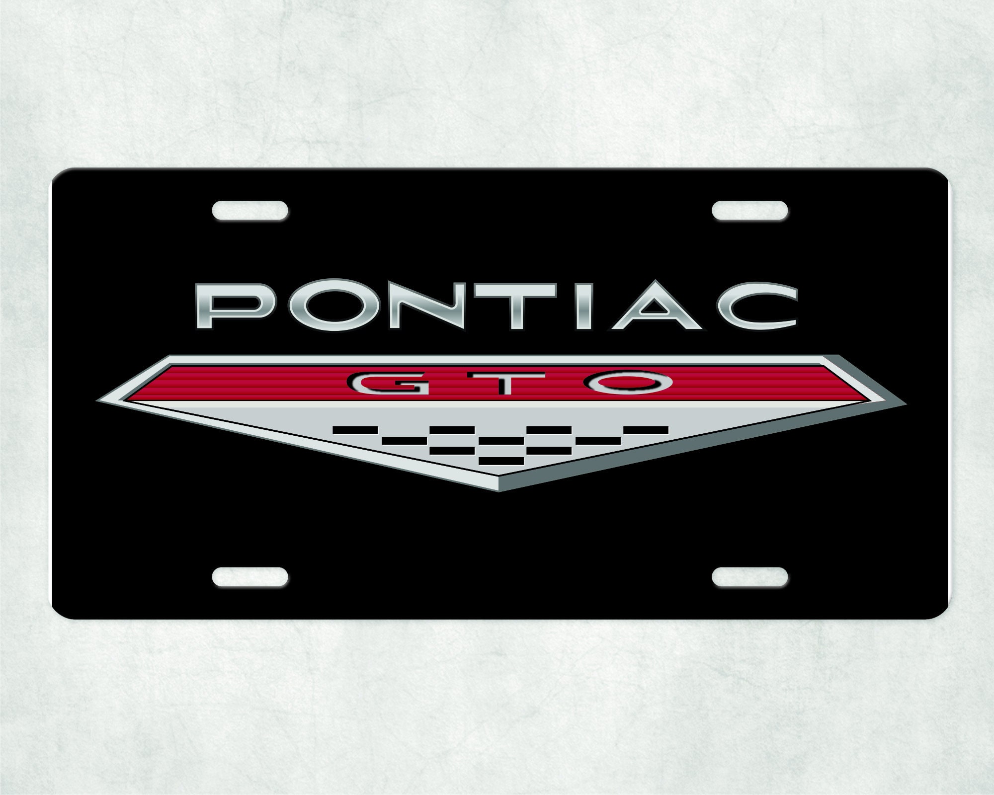 Pontiac GTO Badge License Plate - Etsy