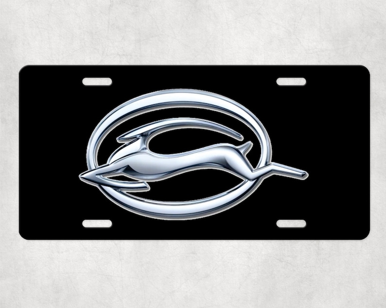 Simulated Chrome Impala License Plate, Please READ ITEM DESCRIPTION - Etsy