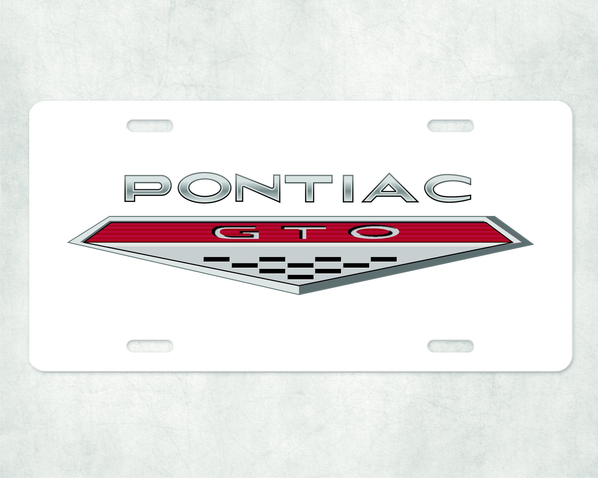 Pontiac GTO Badge License Plate - Etsy