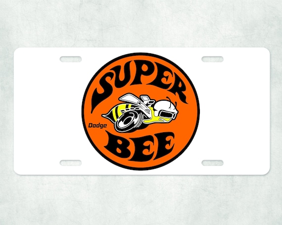 Plymouth Super Bee License Plate | Etsy