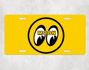 Moon License Plate | Etsy