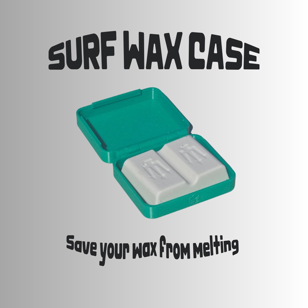 Wax Box for Surfers – Australian Made Surf Wax and Comb Storage , Fits ...