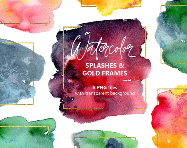 WatercolorCliparts - Etsy