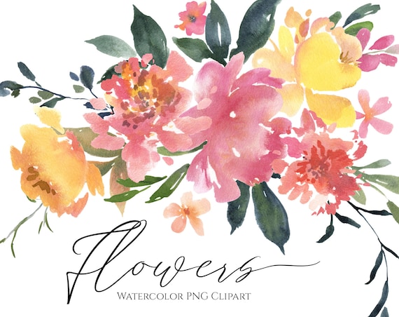 Clip Art Summer Flowers