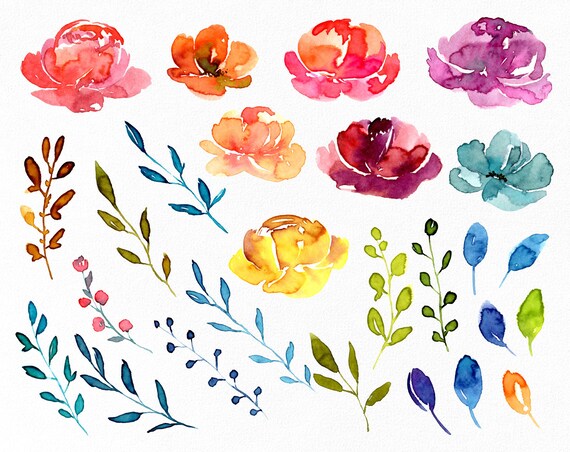 Clip Art Summer Flowers