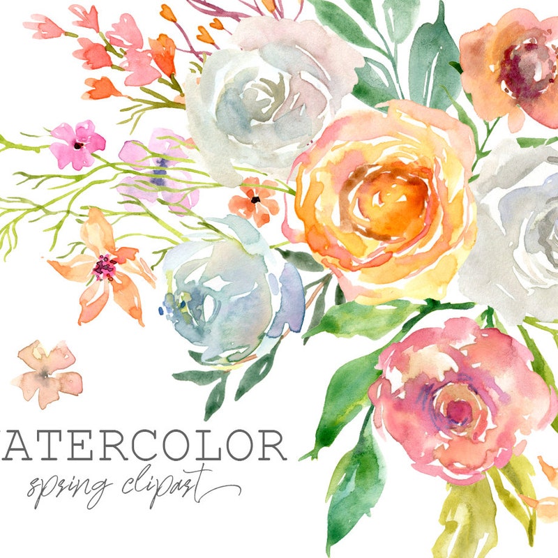 WatercolorCliparts - Etsy