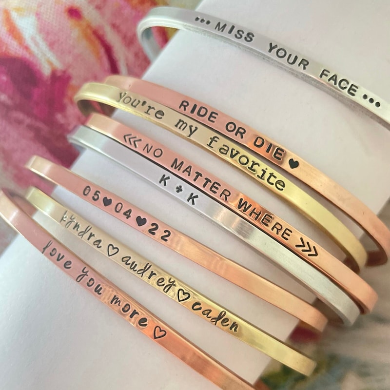 Personalized Bracelet - Etsy