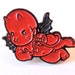 Enamel Little Devil Pin Cute but Evil Satan Lapel Button | Etsy