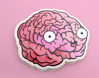Human Brain Sticker - Etsy