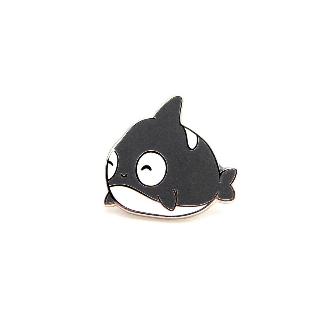 Baby Killer Whale Enamel Pin Orca Lapel Pin - Etsy