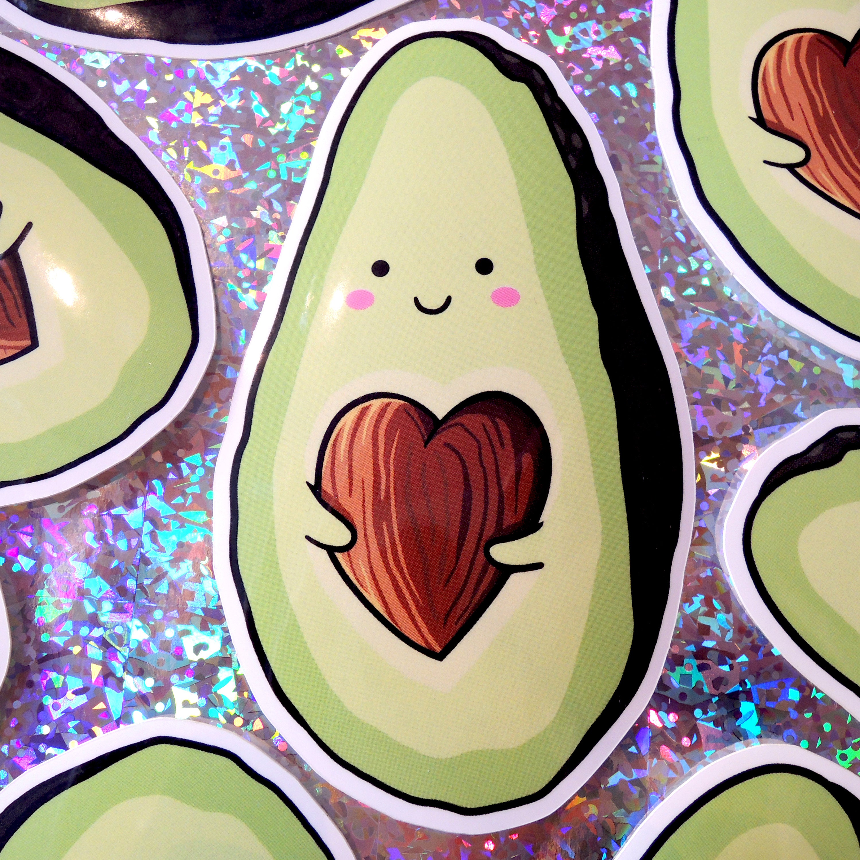LOVACADO AVOCADO Vinyl Die Cut Sticker | Etsy