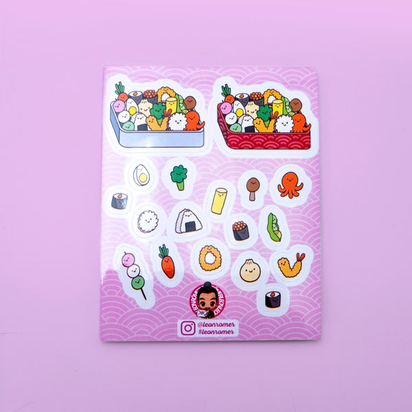 Bento Box Stickers - Etsy