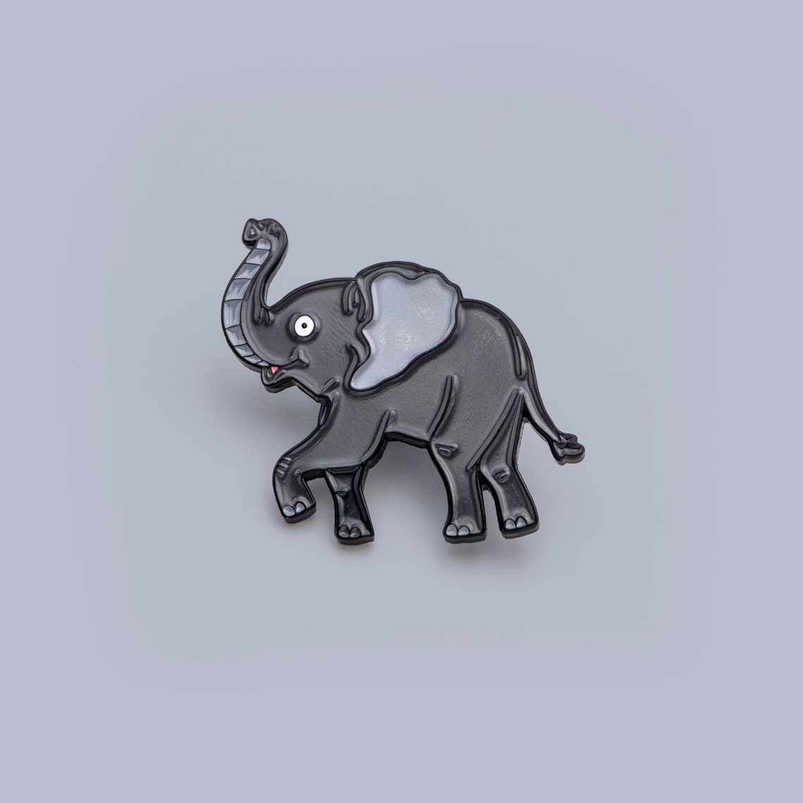 Baby Elephant Enamel Pin - African Elephant, Indian Elephant and Asian ...