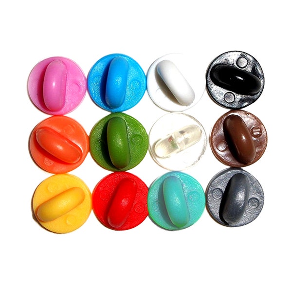 Rubber Pin Clutch Heart - Etsy