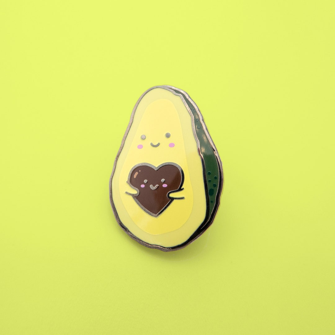 Cute Avocado Heart Pin - I Love You Avocado - Healty Avocado Fruit ...