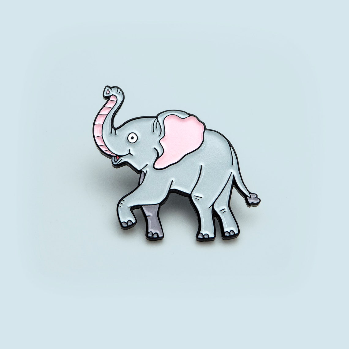 Baby Elephant Enamel Pin - African Elephant, Indian Elephant and Asian ...