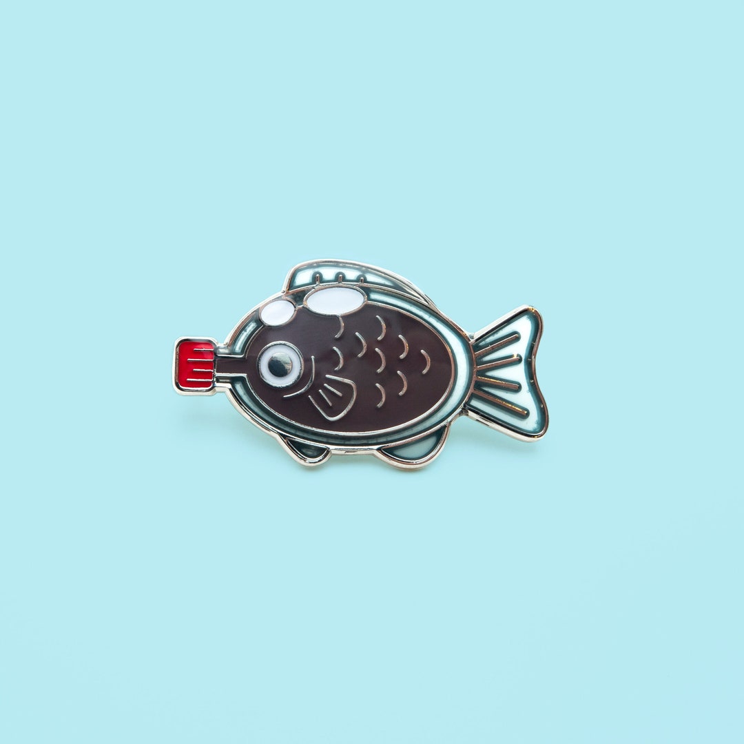 Soy Fish Enamel Pin - Star Sign Lion Lapel Pin - Etsy