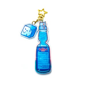 Ramuné Original Flavor Keychain - Japanese Soda Drink - Etsy